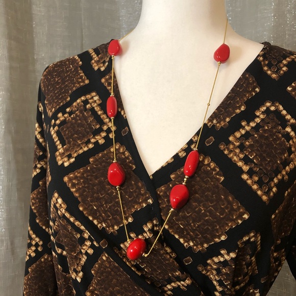 Jewelry | Red Rock Gold Necklace | Poshmark